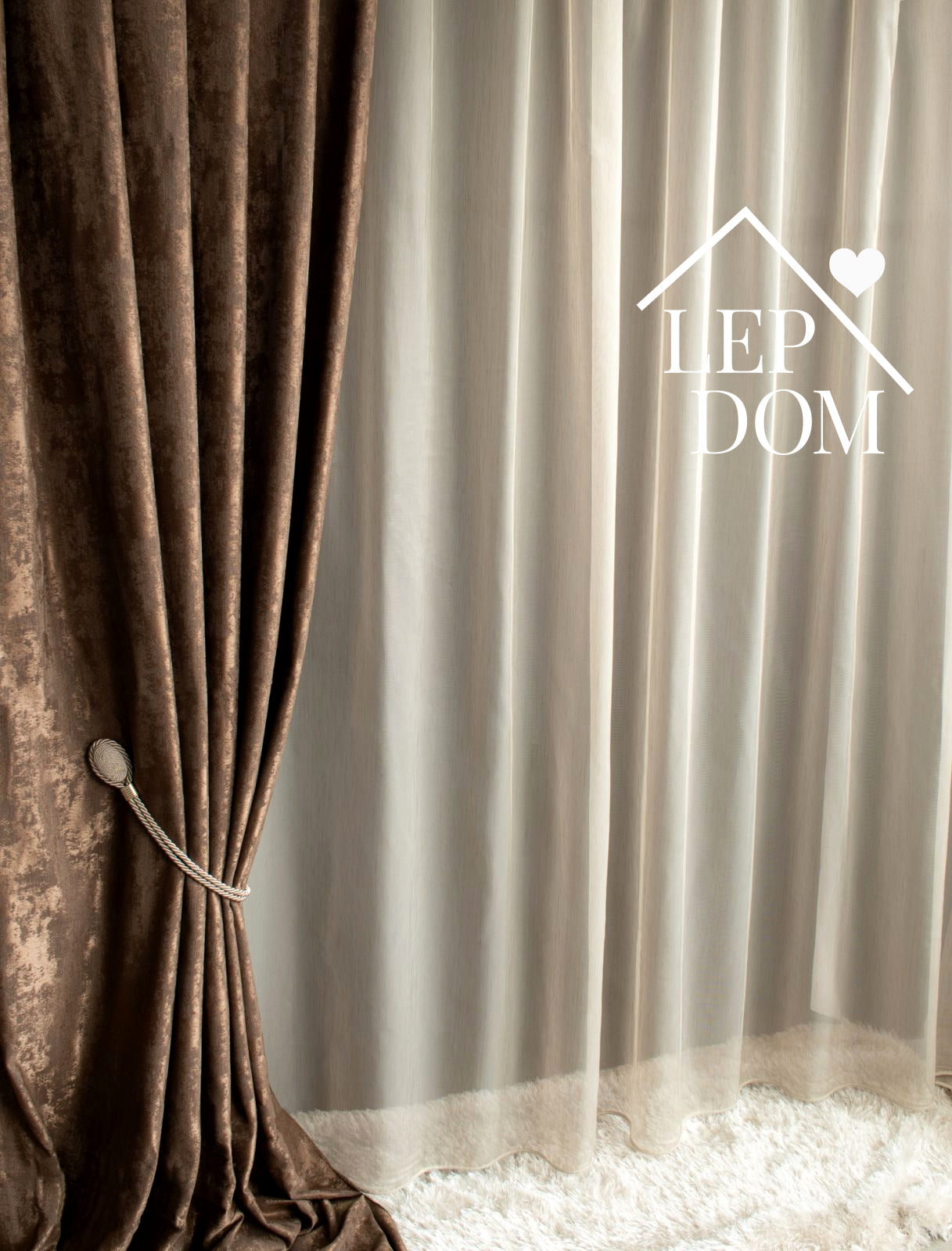 LEP DOM- Zavese, draperi i još mnogo kućnog tekstila za vaš dom!