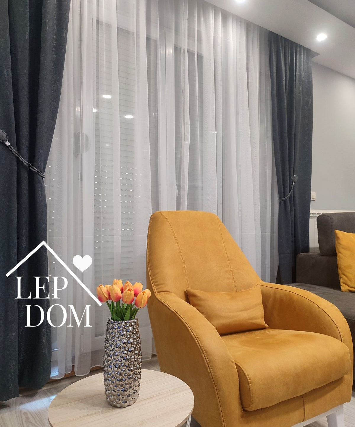 LEP DOM- Zavese, draperi i još mnogo kućnog tekstila za vaš dom!